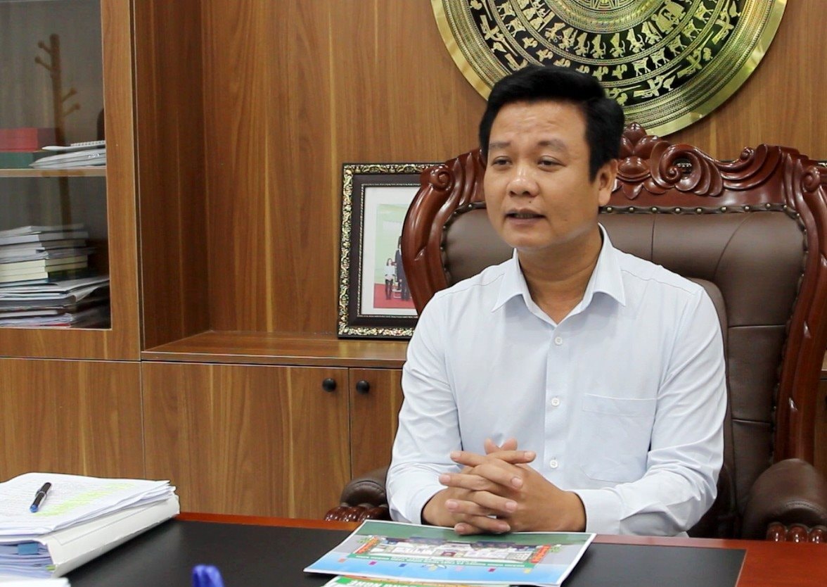 Le directeur du département de l'agriculture et du développement rural de Quang Binh, Tran Quoc ...
